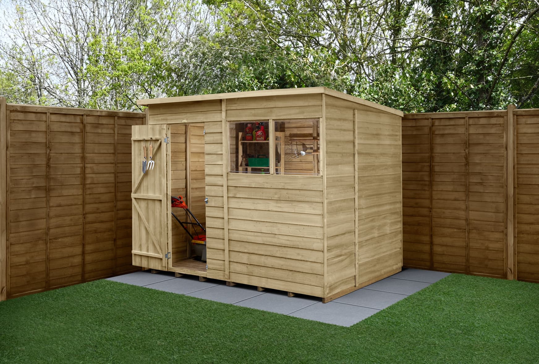 Buy a New Wooden Garden Shed at B&M | B&M Lifestyle