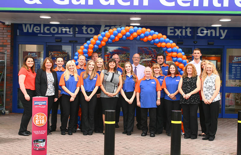 B&M's Youngest Ever Local Hero Helps Open Relocated Wigan store