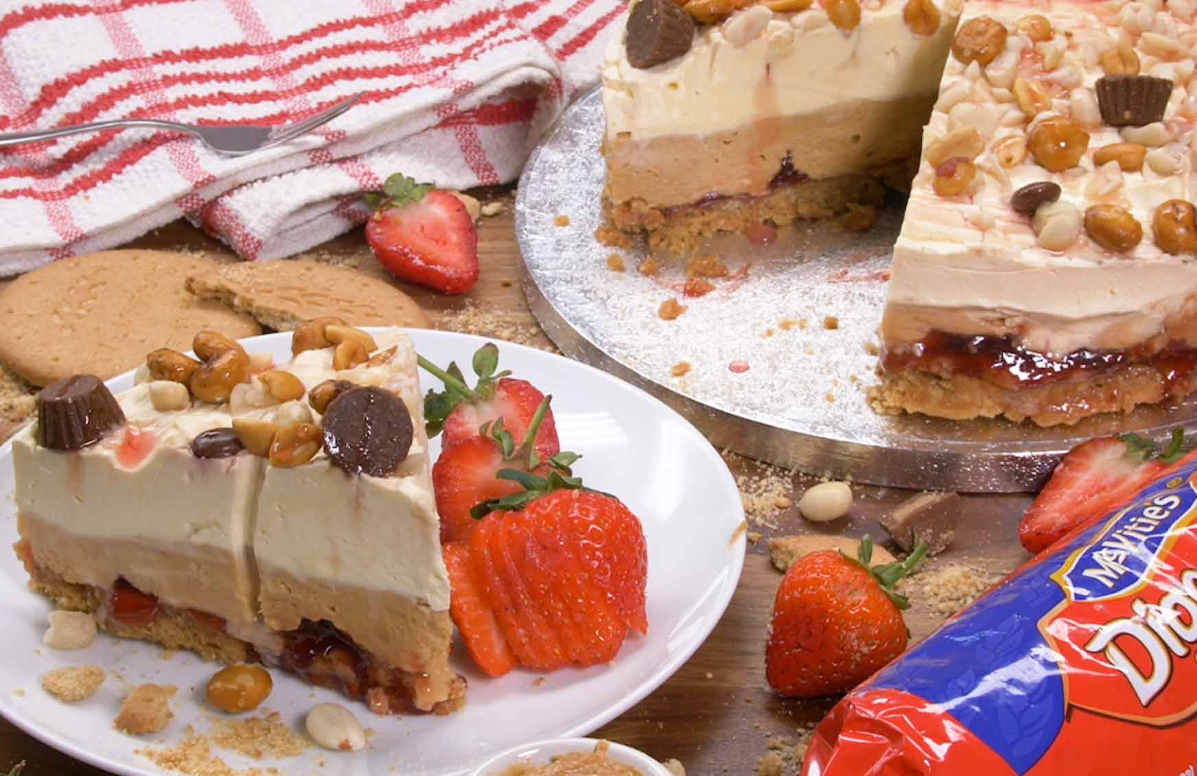 How To Make Peanut Butter & Jam Pie | Baking Ideas | Recipes | B&M