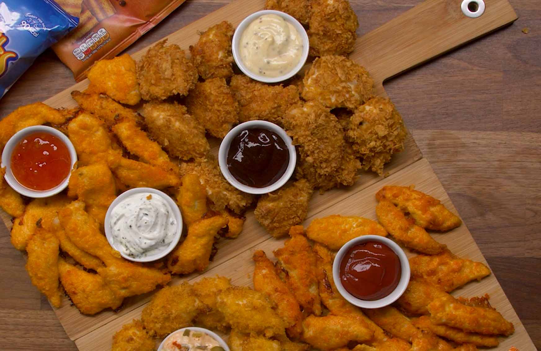 Guest Recipe: Ultimate Chicken 'n' Dips | B&M Recipes