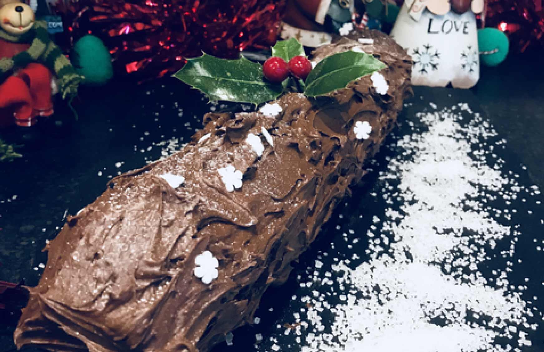 Guest Recipe: Sophia's Christmas Yule Log Recipe