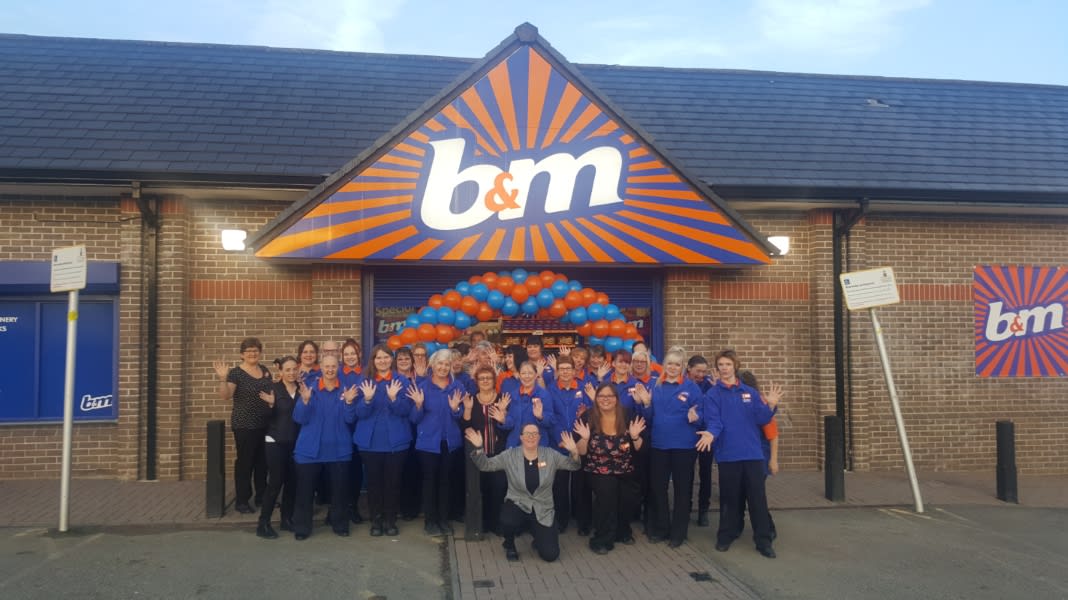 B&M Lifestyle | B&M's New Callington Store Off to a Flyer