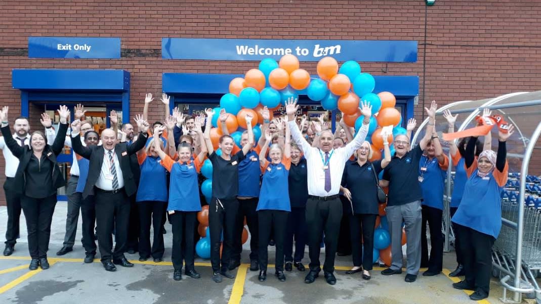Refitting Work Completed on Manchester City Centre B&M Store | B&M