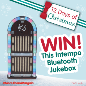 WINNER ANNOUNCEMENT - Intempo Bluetooth Jukebox | B&M