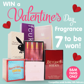 Winners of the Valentine's Day Fragrance Competition | B&M