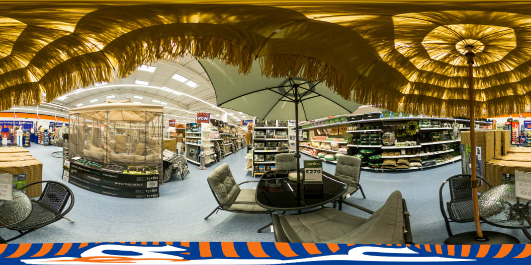360° Virtual Rooms | B&M
