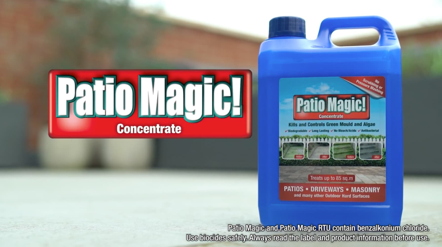 Patio Magic 2.5L | Garden Chemicals | B&M
