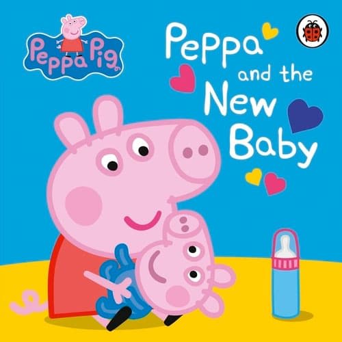 Peppa Pig Board Book - Peppa and the New Baby | Books - B&M