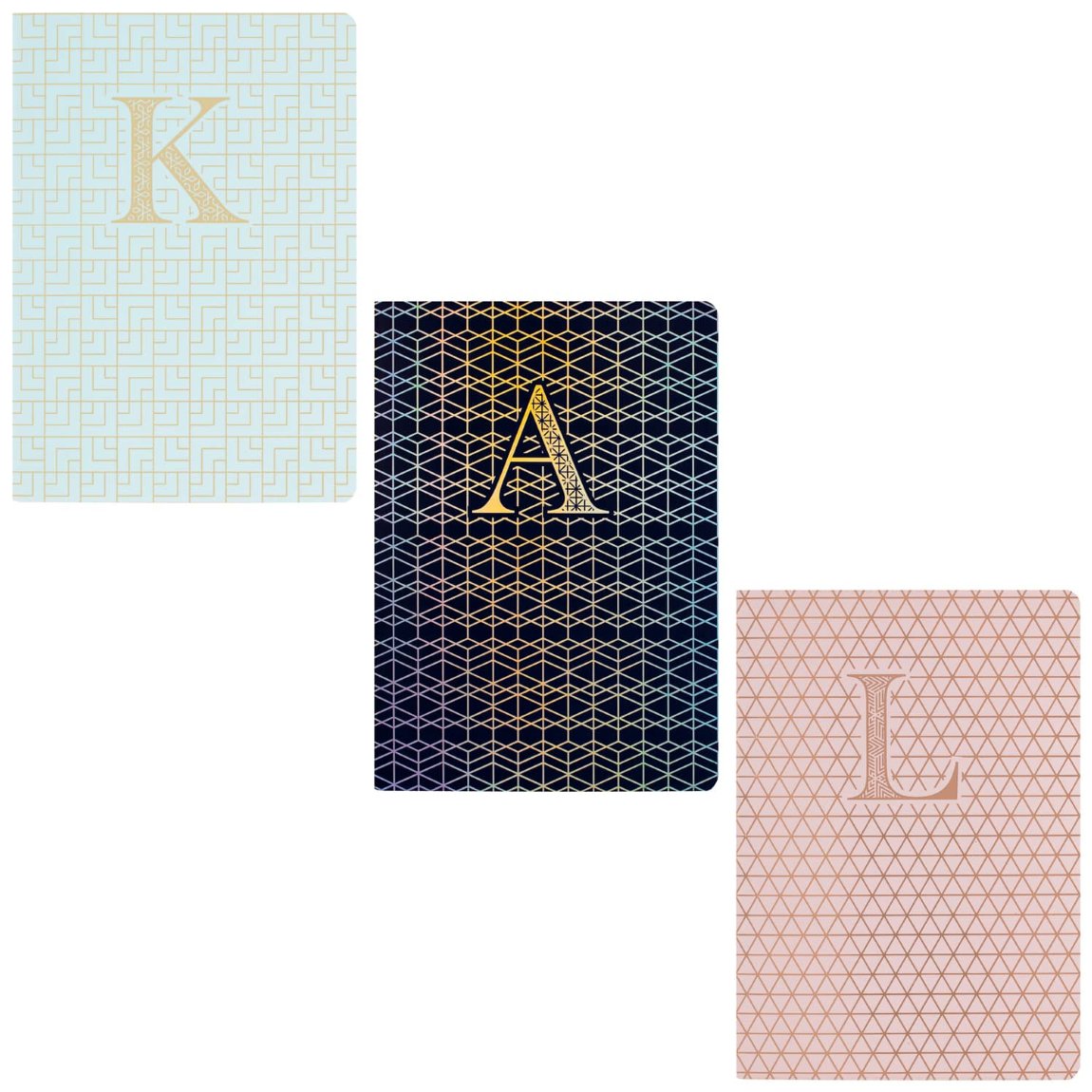 A5 Alphabet Notebook - (Assorted - F, I, O) | Stationery - B&M