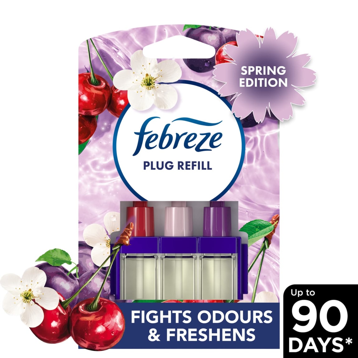 Febreze 3Volution Plug Refill - Cherry & Plum | B&M