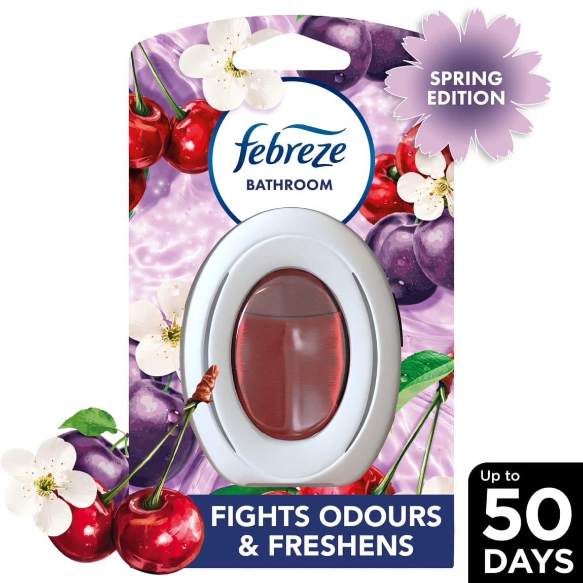 Febreze Bathroom Air Freshener - Cherry & Plum | B&M Stores