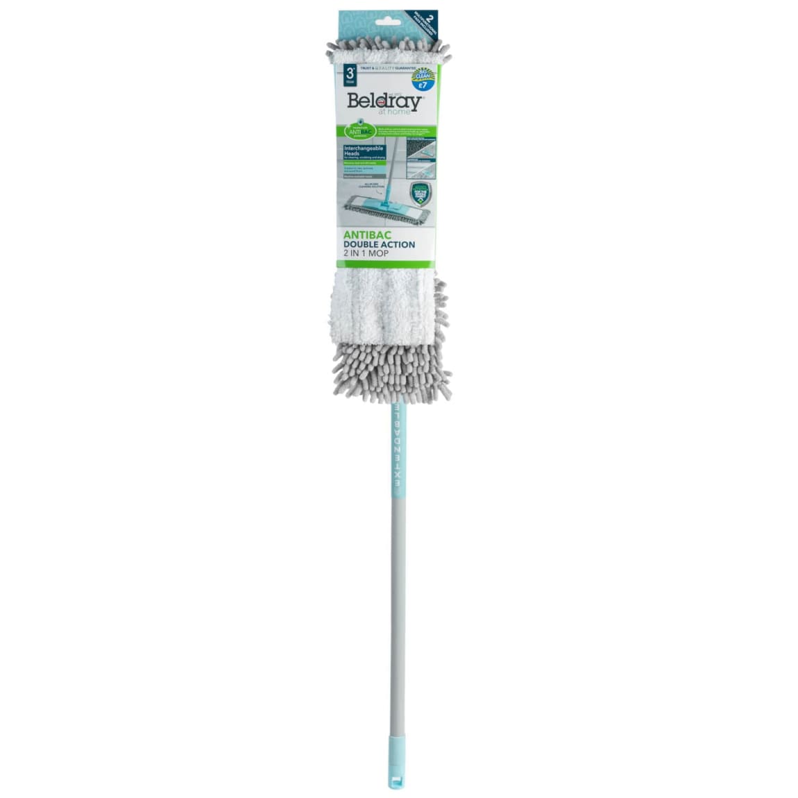 Beldray Antibac Double Action 2-In-1 Mop | Mops - B&M Stores