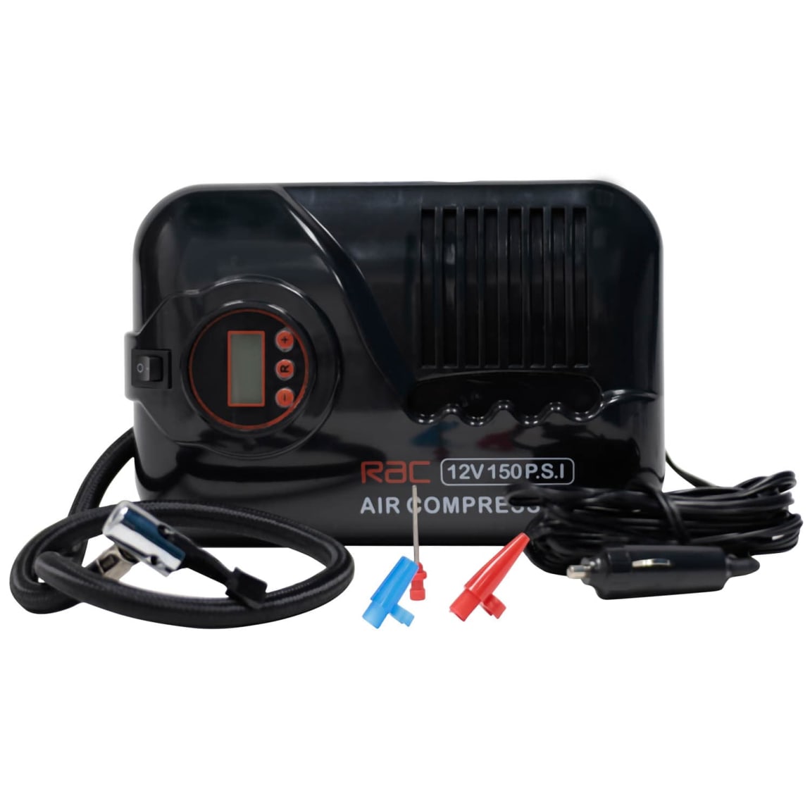RAC Digital Air Compressor Car Accessories Tyre Inflator
