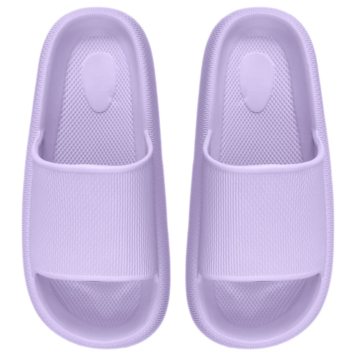 Ladies Chunky Sliders - Lilac | Women's Footwear - B&M Stores