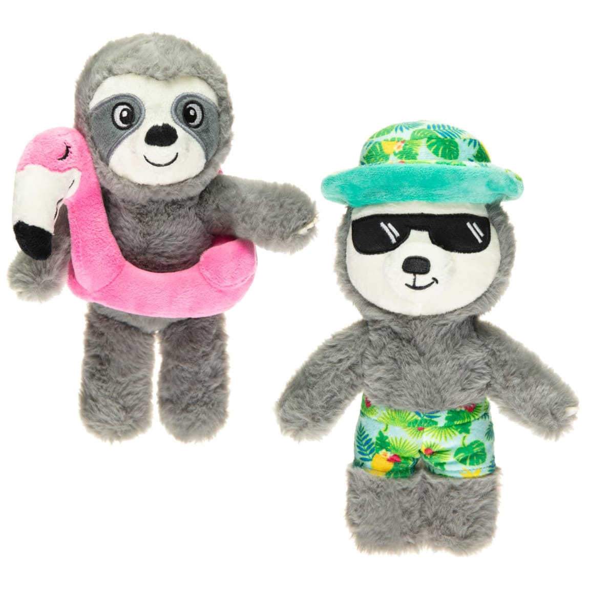 Cool Vibes Summer Sloth Dog Toy - Hawaiian | Dog Toys | B&M