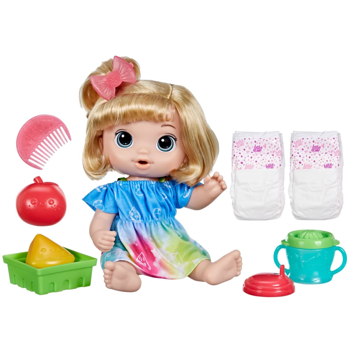 Baby Alive Fruity Sips Apple Doll | Dolls & Accessories | B&M