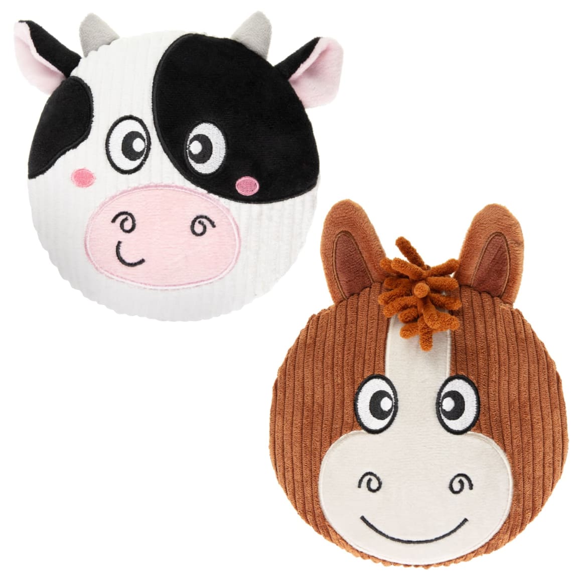 Squeaky Farmyard Animal Toy - Cow | Dog Toys | B&M