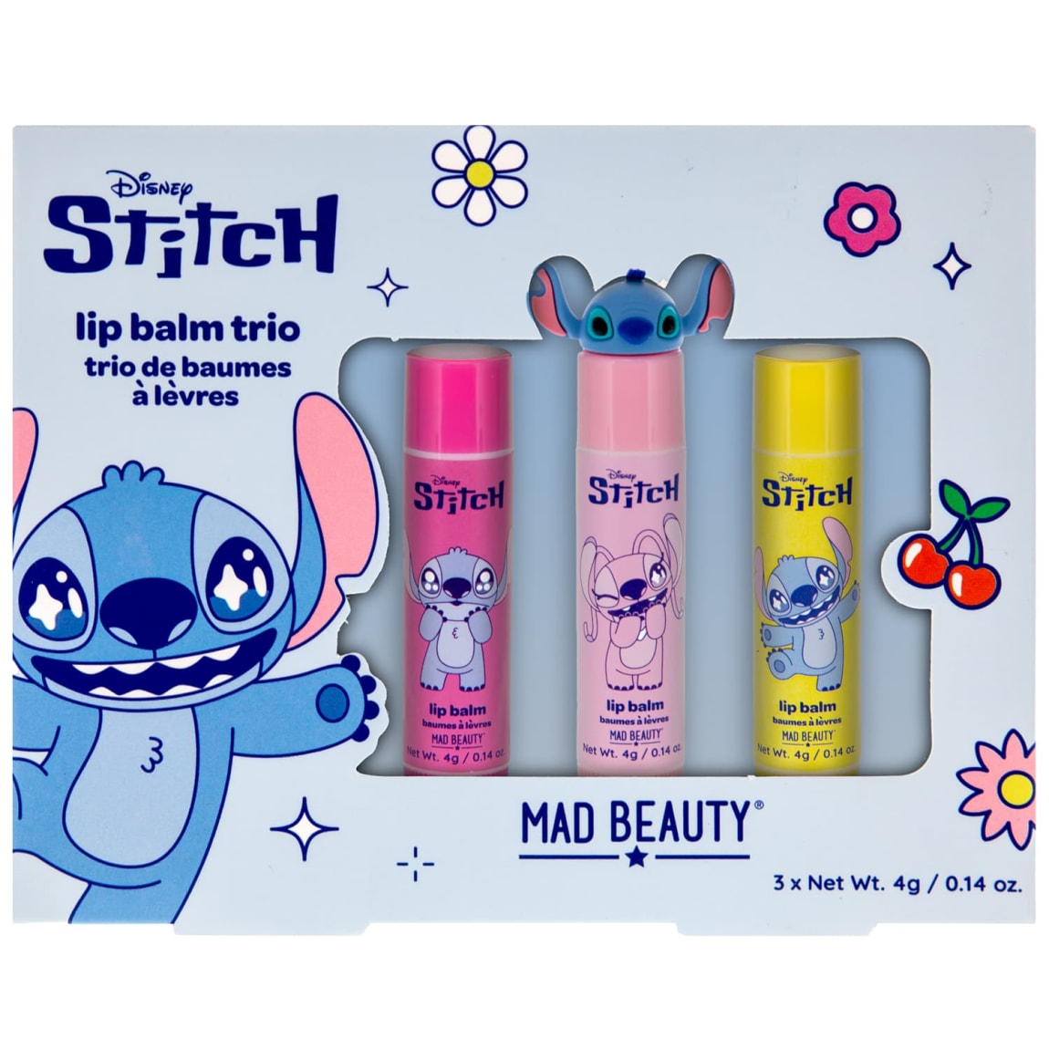 Stitch Lip Balm Trio 3pk | Bodycare | B&M