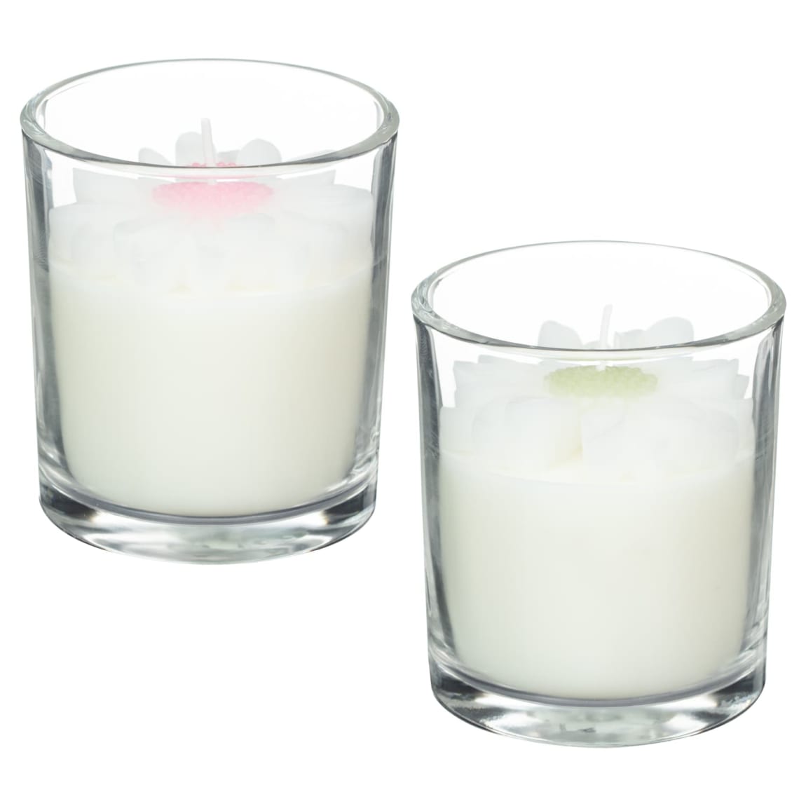 3D Flower Candle - Green | Candles | B&M