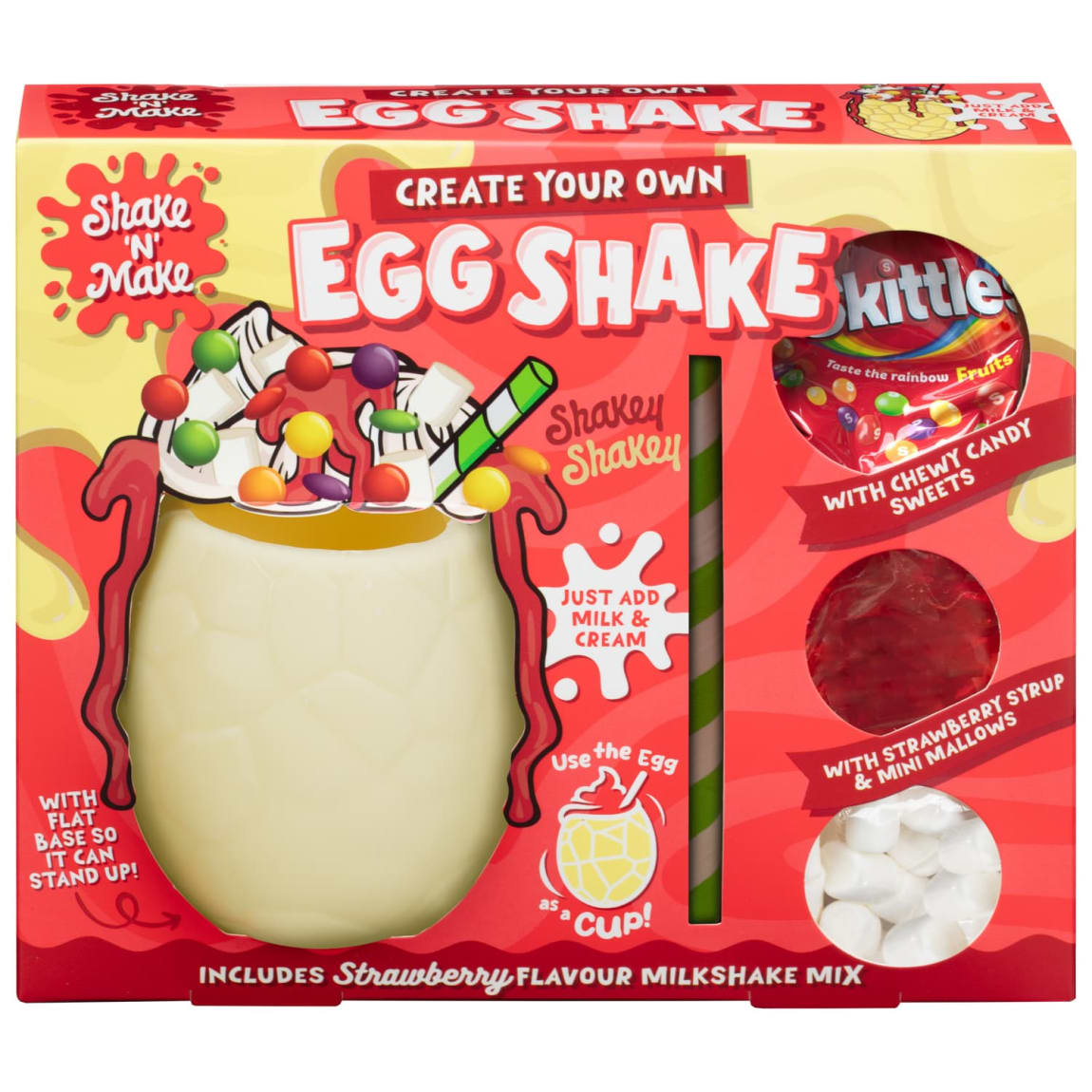 Create Your Own Easter Egg Shake 126g - Sweets | Easter Gifts | B&M