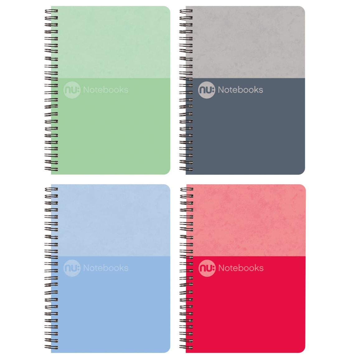 NU: Block Cloud A5 Note Book - Black | Stationery | B&M