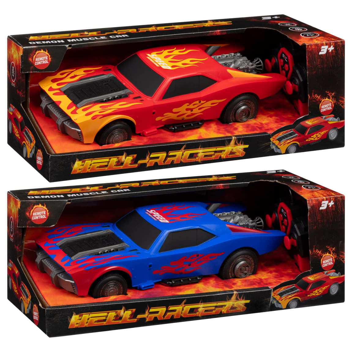 Hell Racers Remote Control Car - Red | Remote Control Toys | B&M