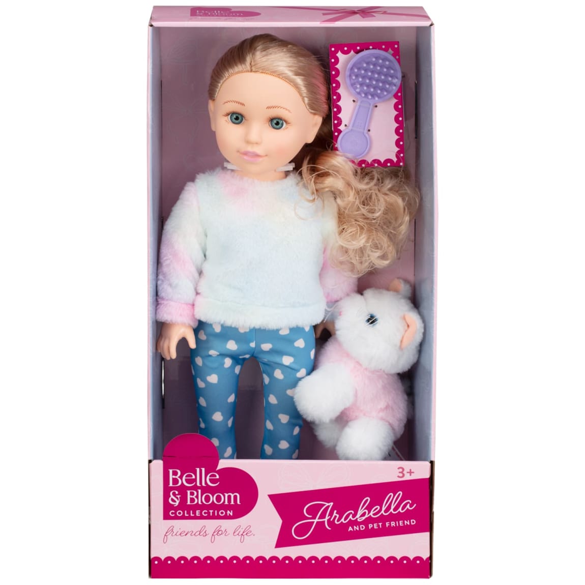 Belle & Bloom Doll with Pet - Arabella | Dolls | B&M