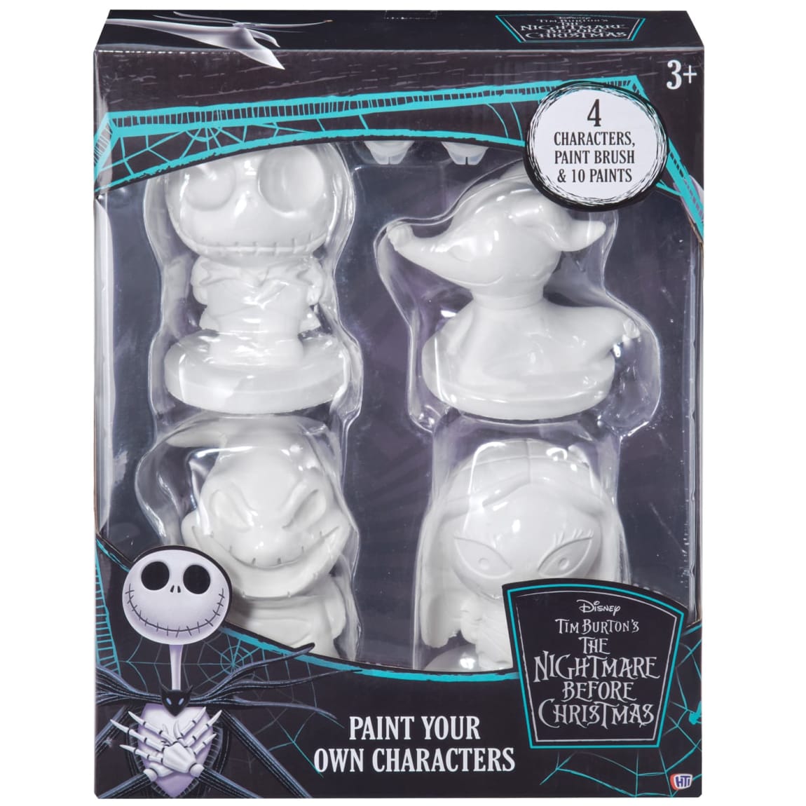 Nightmare Before Paint Your Own Characters 4pk | B&M