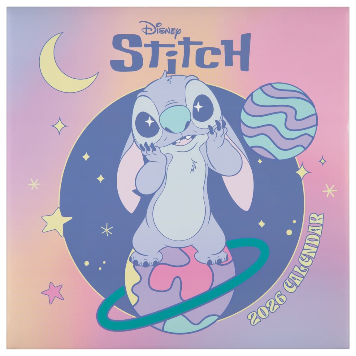 Disney Stitch Calendar 2026 - Planets | Calendars | B&M