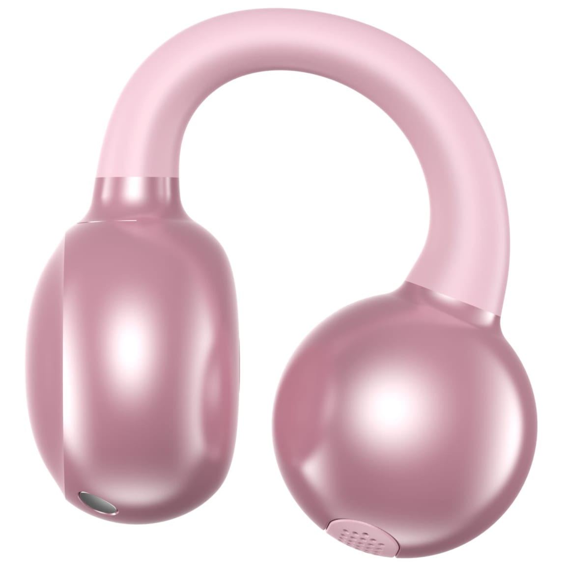Goodmans Open Ear Clip-On Bluetooth Earphones - Pink | B&M