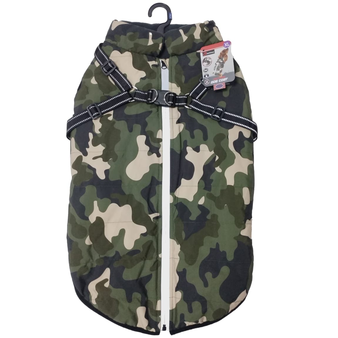 Harness Dog Coat X-Large - Camo | Dog Coats | B&M