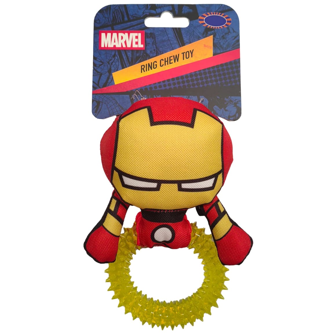 Marvel Ring Chew Toy - Iron Man | Dog Toys | B&M