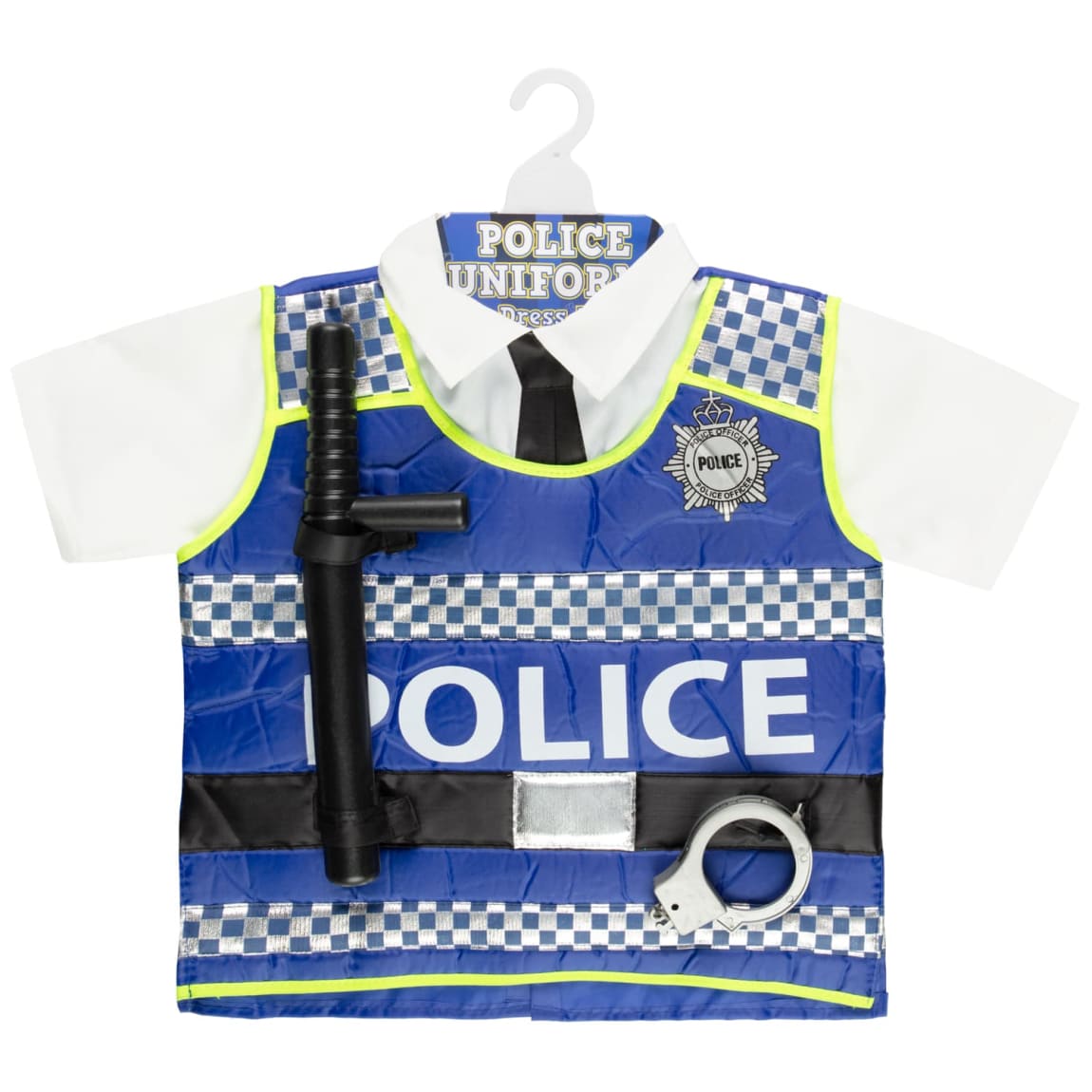 Police Dress Up Costume Ages 4-9yrs | Costumes & books | B&M