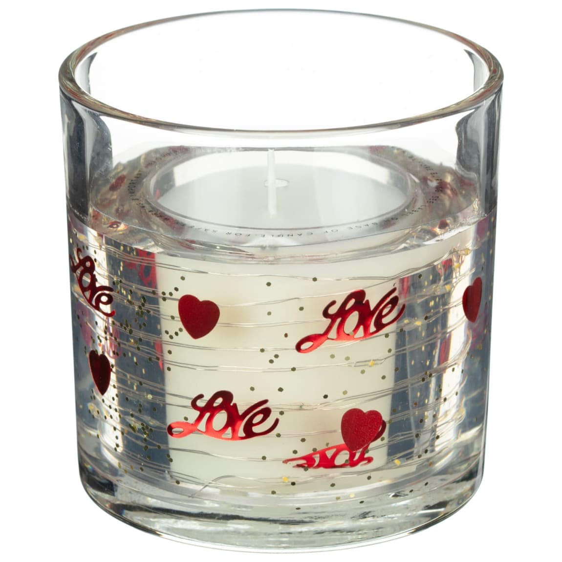 Heart LED Light Up Candle - Red | Candles | B&M