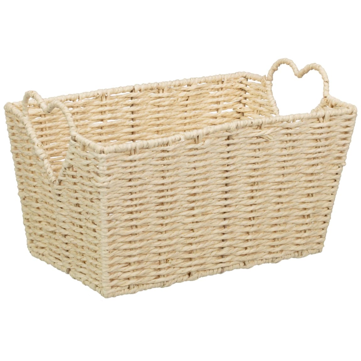 Heart Paper Basket | Storage Baskets | B&M