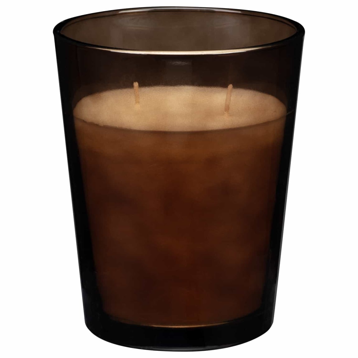 Brown Glass Candle - Large | Candles | B&M