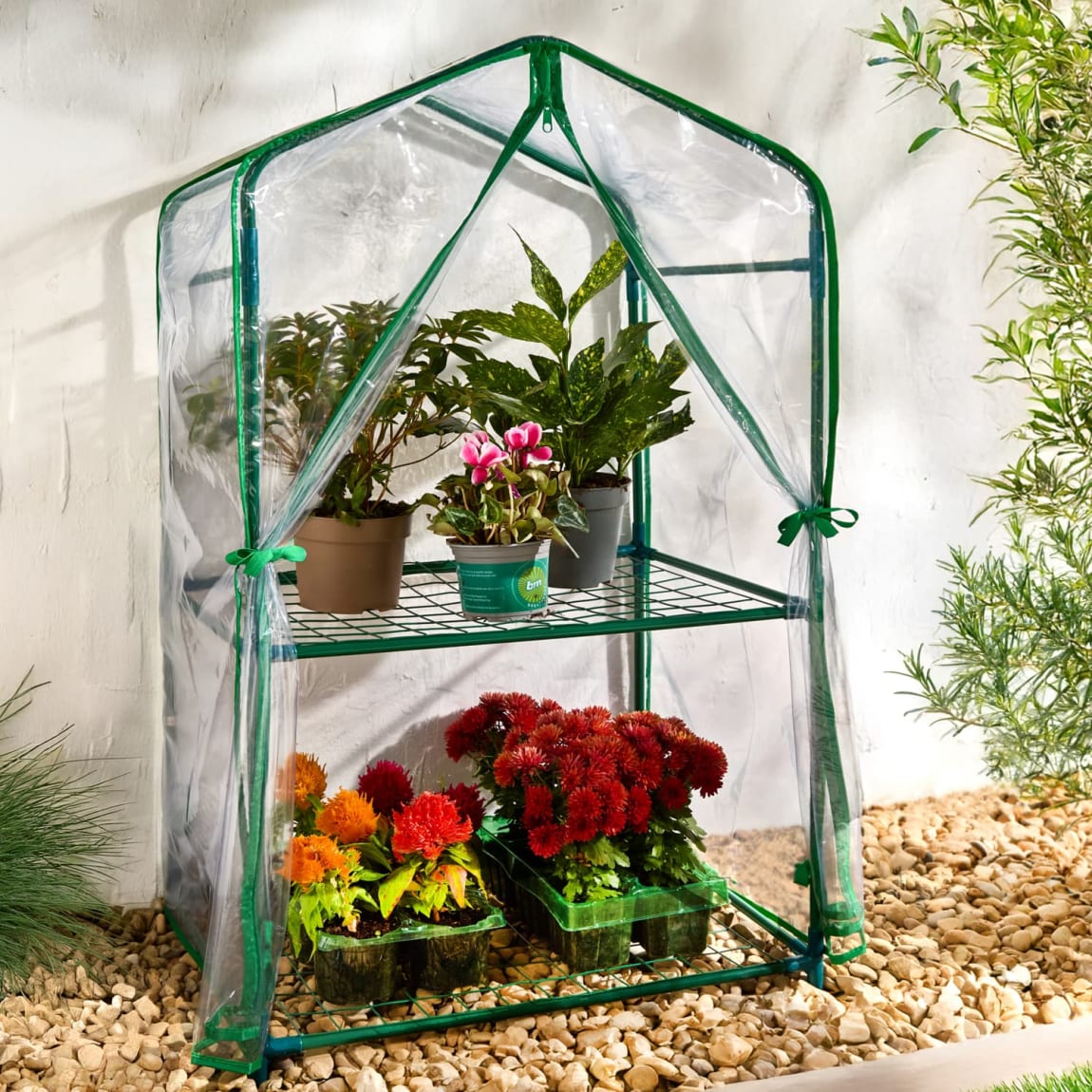 Rolson 2 Shelf Greenhouse | Garden | B&M