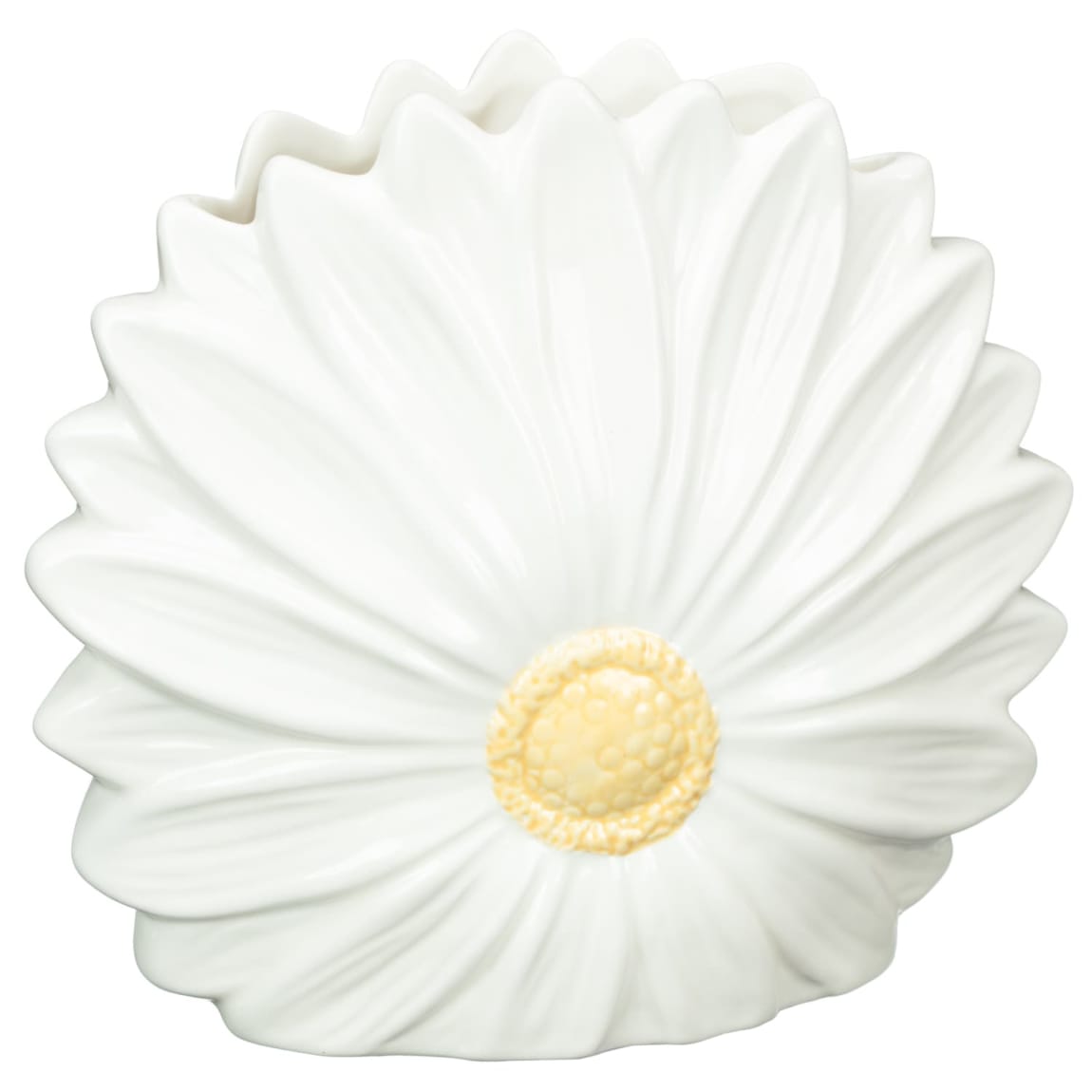 Ceramic Flower Vase - White | Vases | B&M
