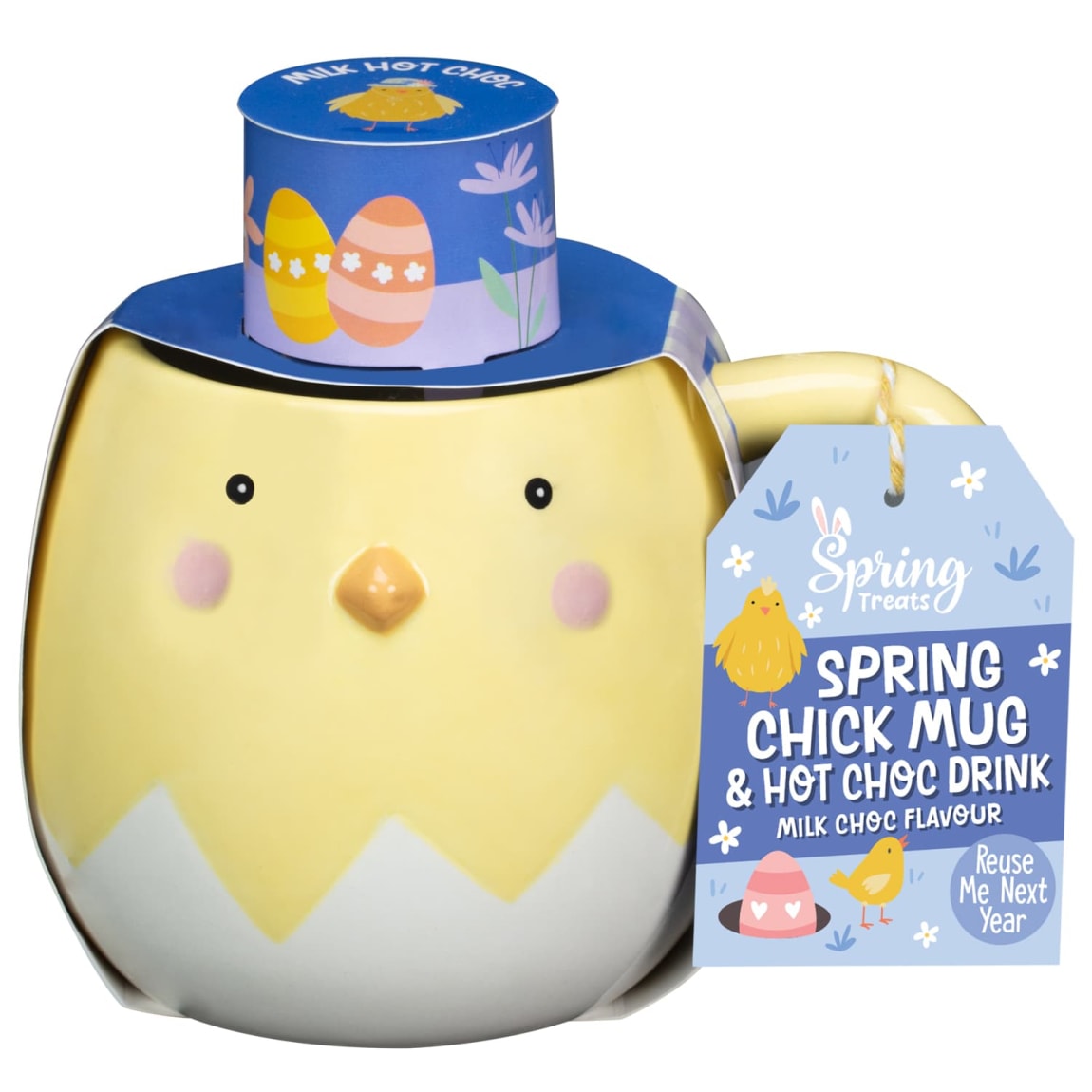 Spring Treats Mug & Hot Chocolate Drink - Chick | Easter Gifts | B&M