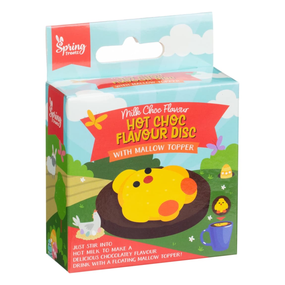 Hot Chocolate Disc - Milk Chocolate | Easter | B&M