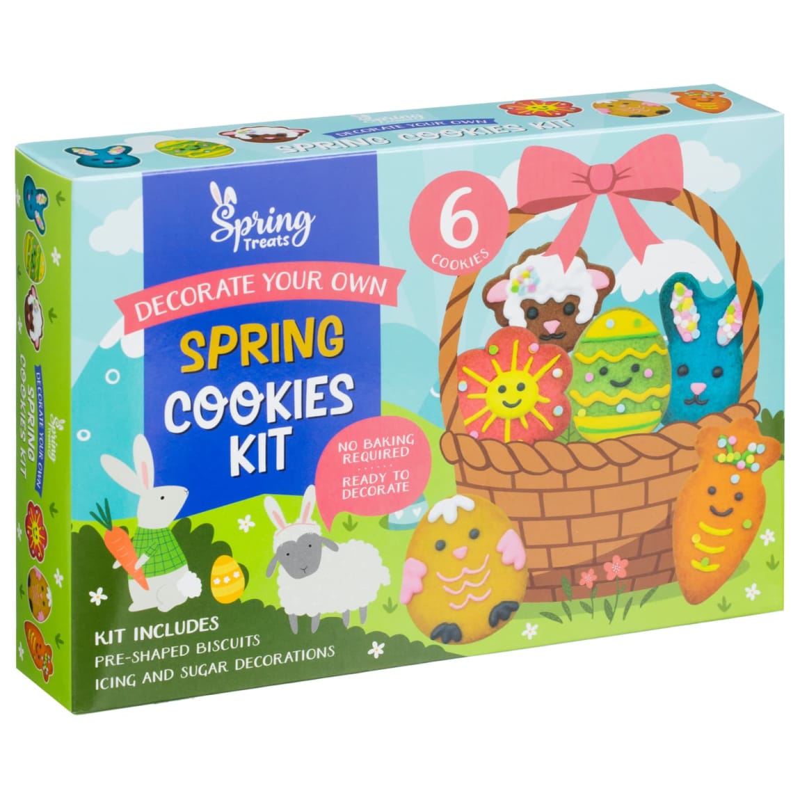 Decorate Your Own Spring Cookies Kit 175g | Easter Gifts | B&M