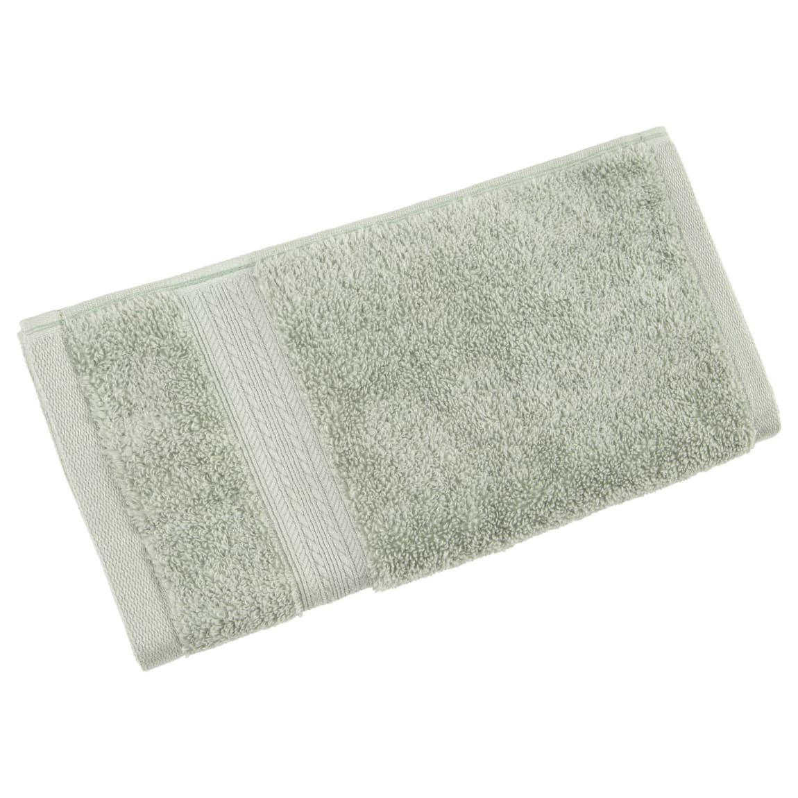 Signature Face Cloth 3pk - Sage | Towels | B&M