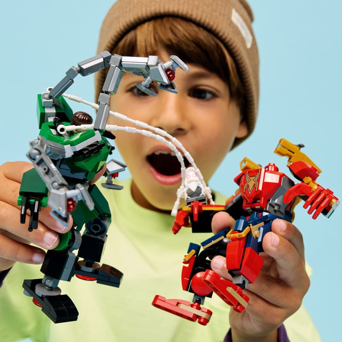 LEGO Marvel Spider Man Mech Battle Playset | LEGO Playsets | B&M