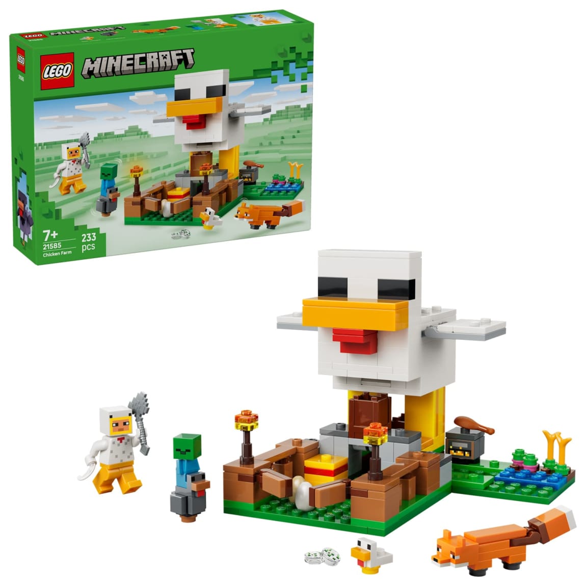 LEGO Minecraft Chicken Farm 21585 | LEGO | B&M