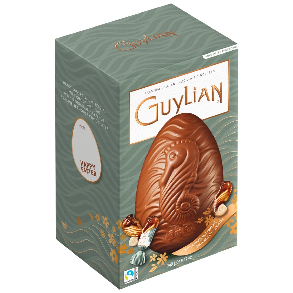 Guylian Praline Easter Egg 240g | Easter Chocolate - B&M Stores