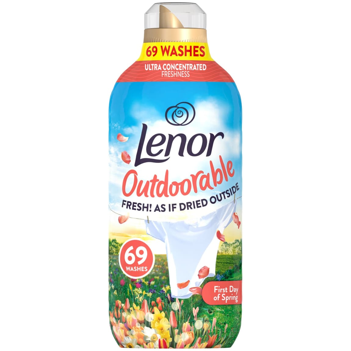 Lenor Outdoorable Fabric Conditioner 69W - First Day of Spring | Fabric ...
