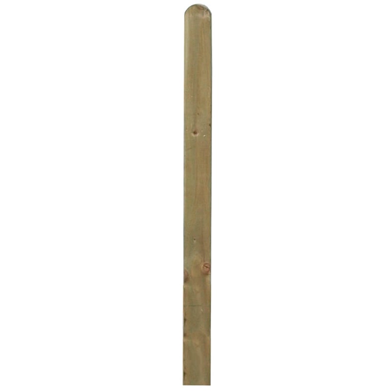 Round Top Palisade Post - 272751 | B&M