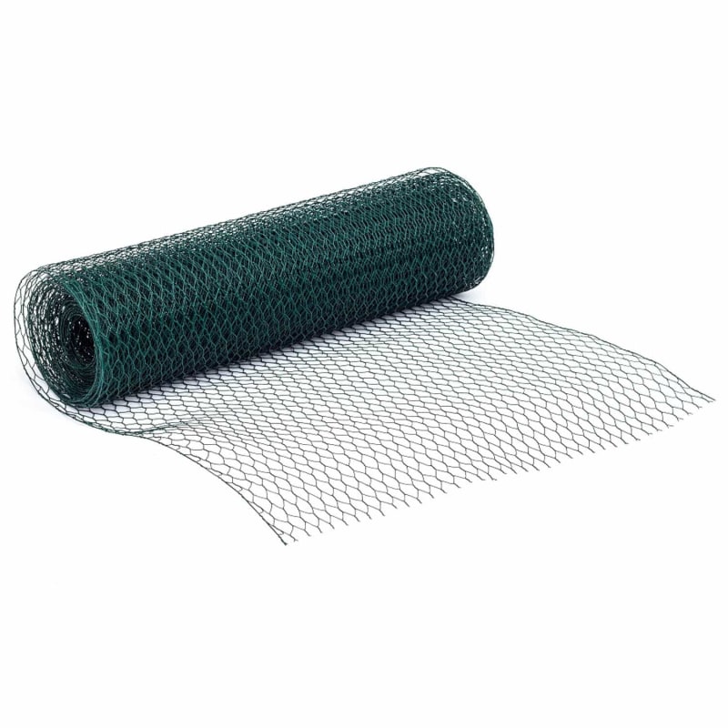 PVC Wire Netting 10m x 500mm - Large l Garden - B&M