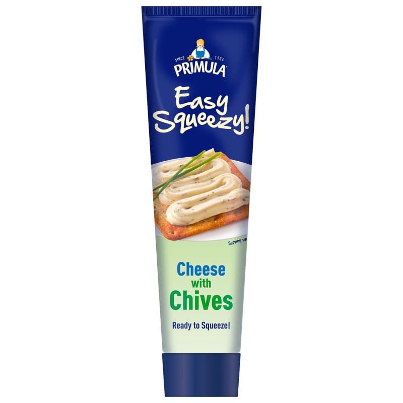 Primula Cheese with Chives Spread 100g | Table Sauces | B&M