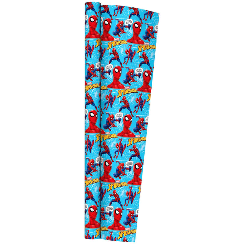 Spider-Man Wrapping Paper 4m | Wrapping Paper - B&M